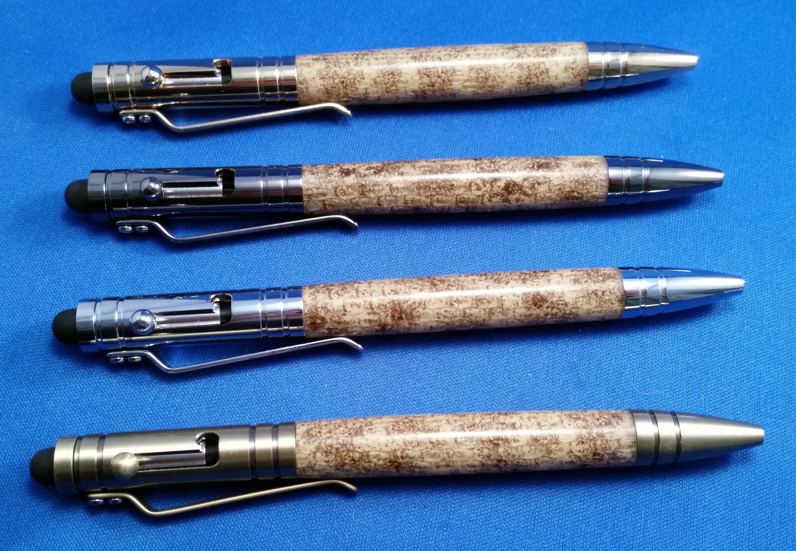 Rattlesnake Bolt Action Stylus Pen - Gold, Chrome, Gunmetal | eBay