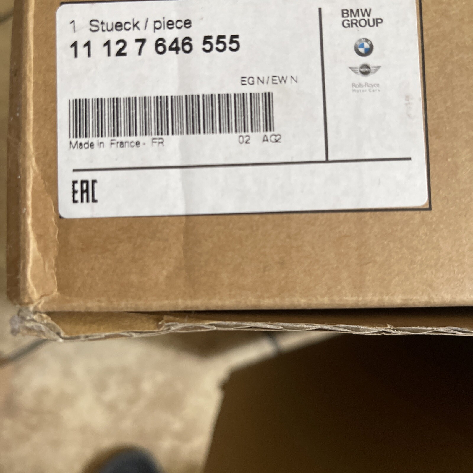 BMW Engine Valve Cover 11127646555 for sale online | eBay