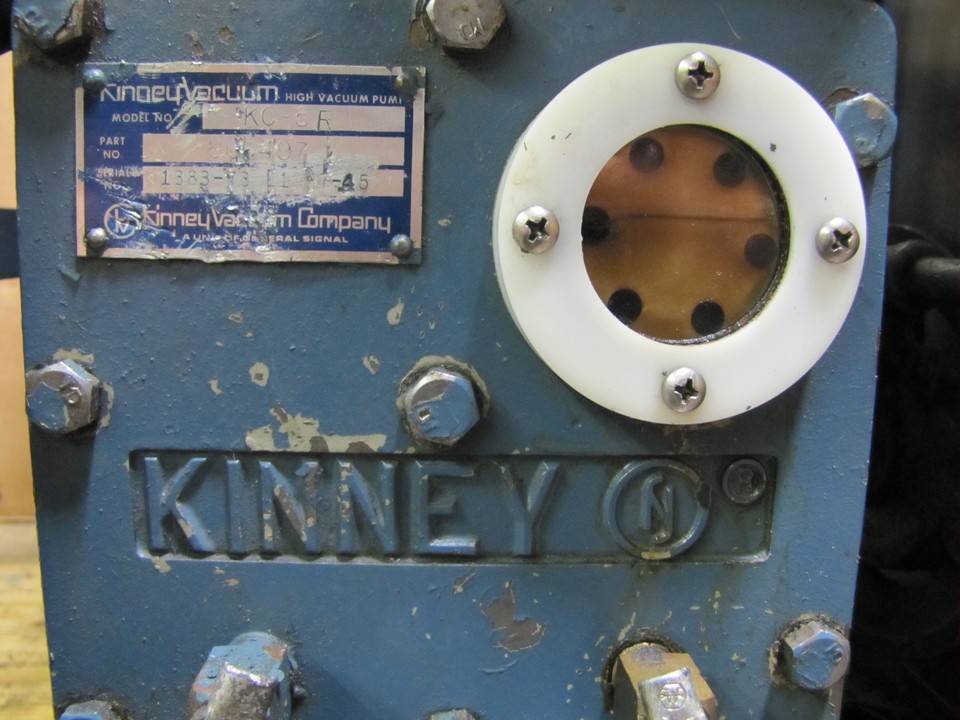 KINNEY kc-5 KC-5R KC5R 1/3HP 1/3 HP 115/230V 1PH HIGH VACUUM PUMP | eBay