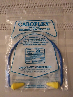 VINTAGE CABOFLEX MODEL 600 HEARING PROTECTOR NRR 20 U.S.A. | eBay