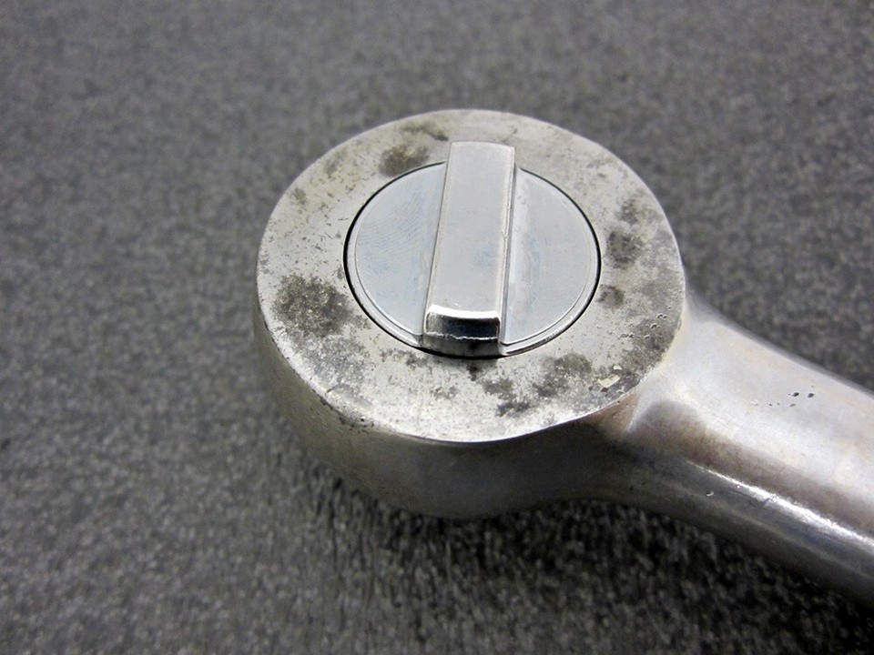 "Vintage Rebuilt S-K Wayne SK 1/2"" Drive Long Handle Standard Ratchet ...