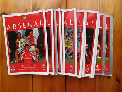 Arsenal Home Programmes 2014/15 - Select from the drop down menu | eBay UK