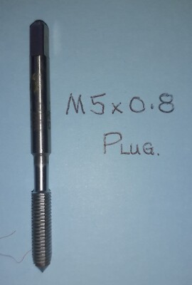 M5 TAP - METRIC ~ M5 X 0.8 HSS. Thread Forming Roll Tap. | eBay