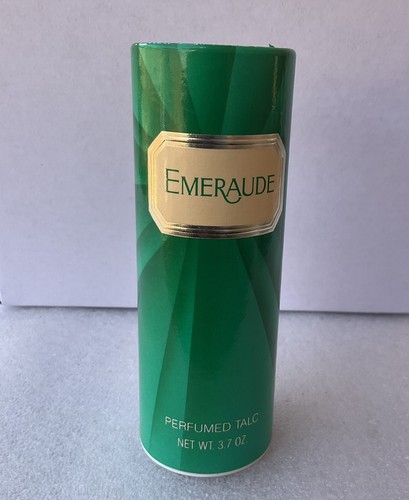 Vintage Emeraude Coty Perfumed Talc Powder 3.7oz Sealed | eBay