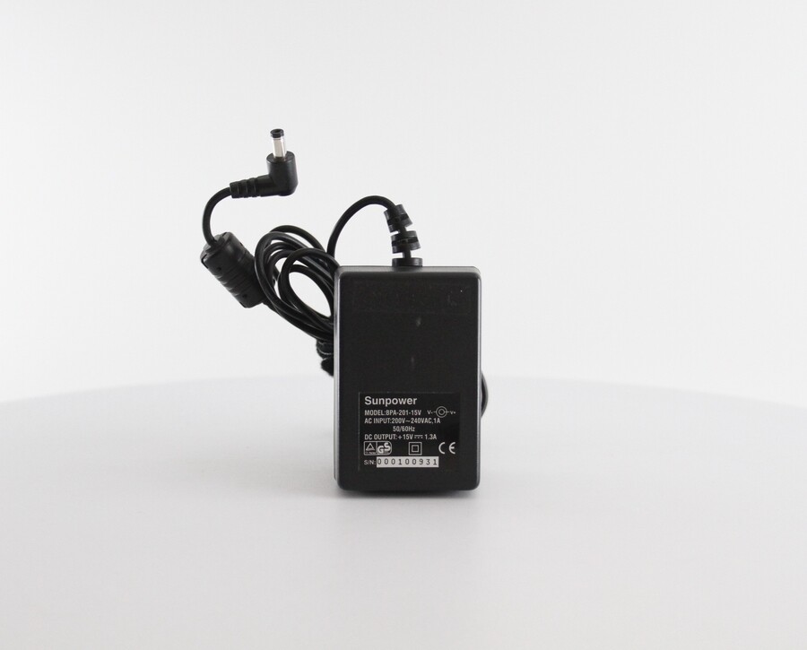 Sunpower AC Adapter 240 VAC 15V 1.3A DC - Psion Series 7 - Grade A (BPA ...