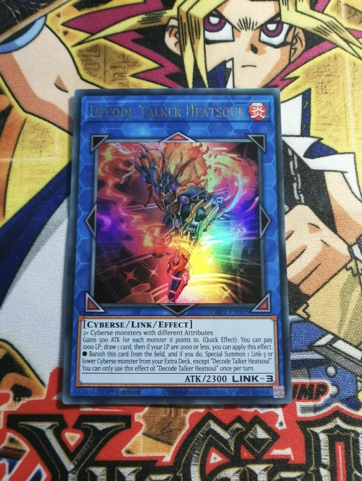 Yu-Gi-Oh! TCG Decode Talker Heatsoul GFP2-EN005 | eBay