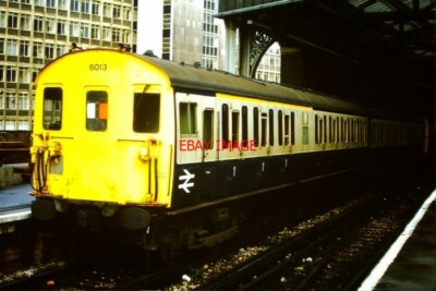 PHOTO SR 2-HAP CLASS 414 2-CAR OUTER EMU NO 6013 ARRIVING AT WATERLOO ...