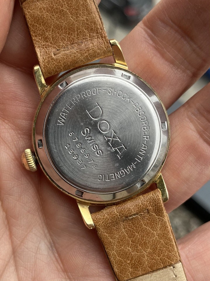 DOXA Automatic 33,5mm | 20m Gold Plated | Good Working and Nice | Vintage 1957 | eBay
