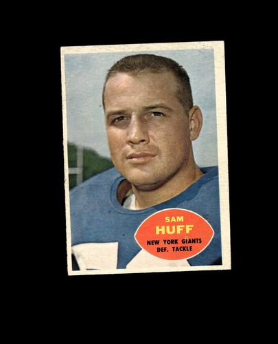 1960 Topps 80 Sam Huff VG-EX #D1,438479 | eBay