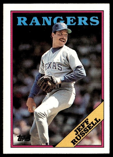 1988 Topps Jeff Russell Texas Rangers #114 | eBay