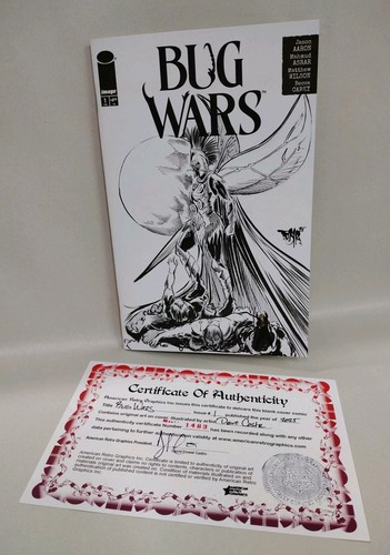 Bug Wars #1 (2025) Image Comic Sketch Cover Variant W Original Dave ...