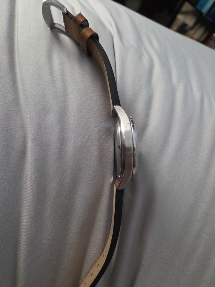 Citizen Eco-Drive Garrison Men's Chronograph Leather Strap | eBay