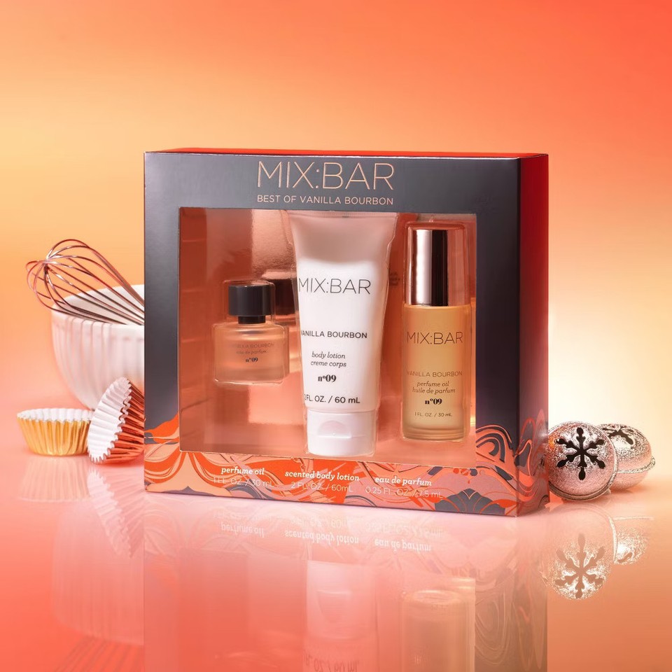 MIX:BAR Vanilla Bourbon Layering Gift Set - Mini EDP + Mini Lotion | eBay