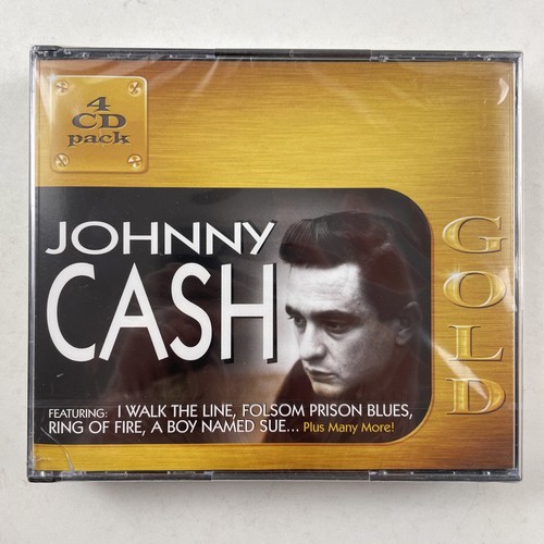 Johnny Cash by Johnny Cash 4 CD Album Gold 54-Tracks NEW | eBay