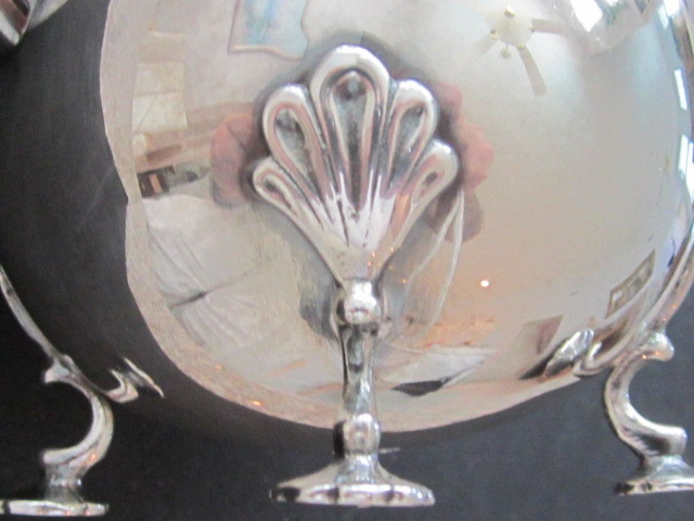 Graff Washbourne & Dunn Sterling Silver 4 Piece Complete Coffee/Tea Set ...