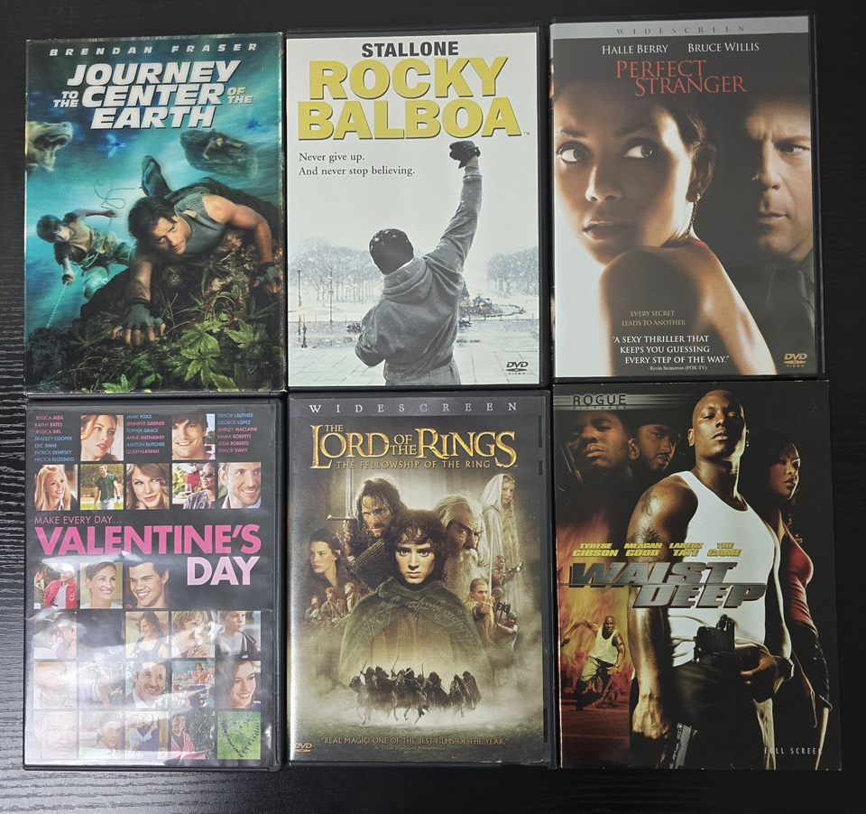 Bulk Lot of 36 DVD Movies -Random Mix Good Condition-See Titles in ...