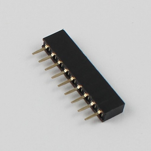 10Pcs 2mm 2.0mm Pitch 1x9 Pin 9 Pin Single Row Straight Female Header ...