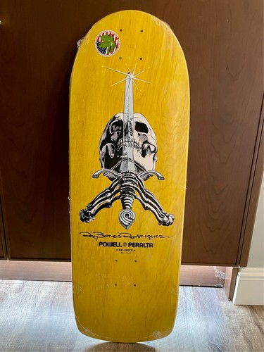Powell Skull Sword Snubnose Ray Bones Rodriguez Skateboard 1st Gen Re ...