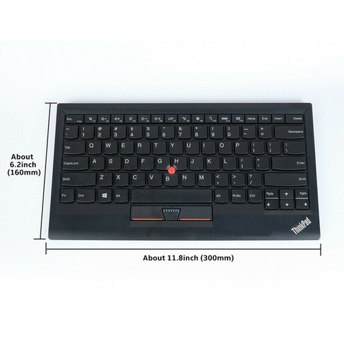 Lenovo Thinkpad KU-1255 Compact USB Keyboard With TrackPoint 0B47190 US ...