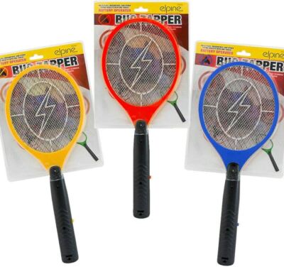 Bug ZAPPER Swatter Mosquitos Racket Catch Fly Insect Tennis Electric ...