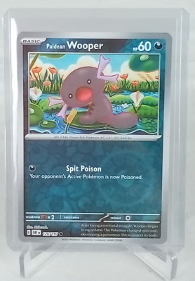 Paldean Wooper Hp 60 Holo #126 Pokémon Card 2023 | eBay