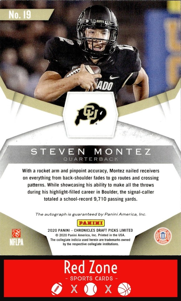 2020 Panini Chronicles Draft Picks - #19 Steven Montez NM/NM+ | eBay