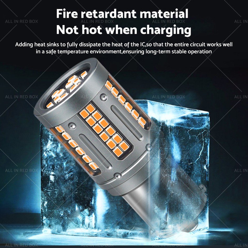 LED Amber Front/Rear Indicators Bulb Suitable ForHolden Commodore VT VX ...