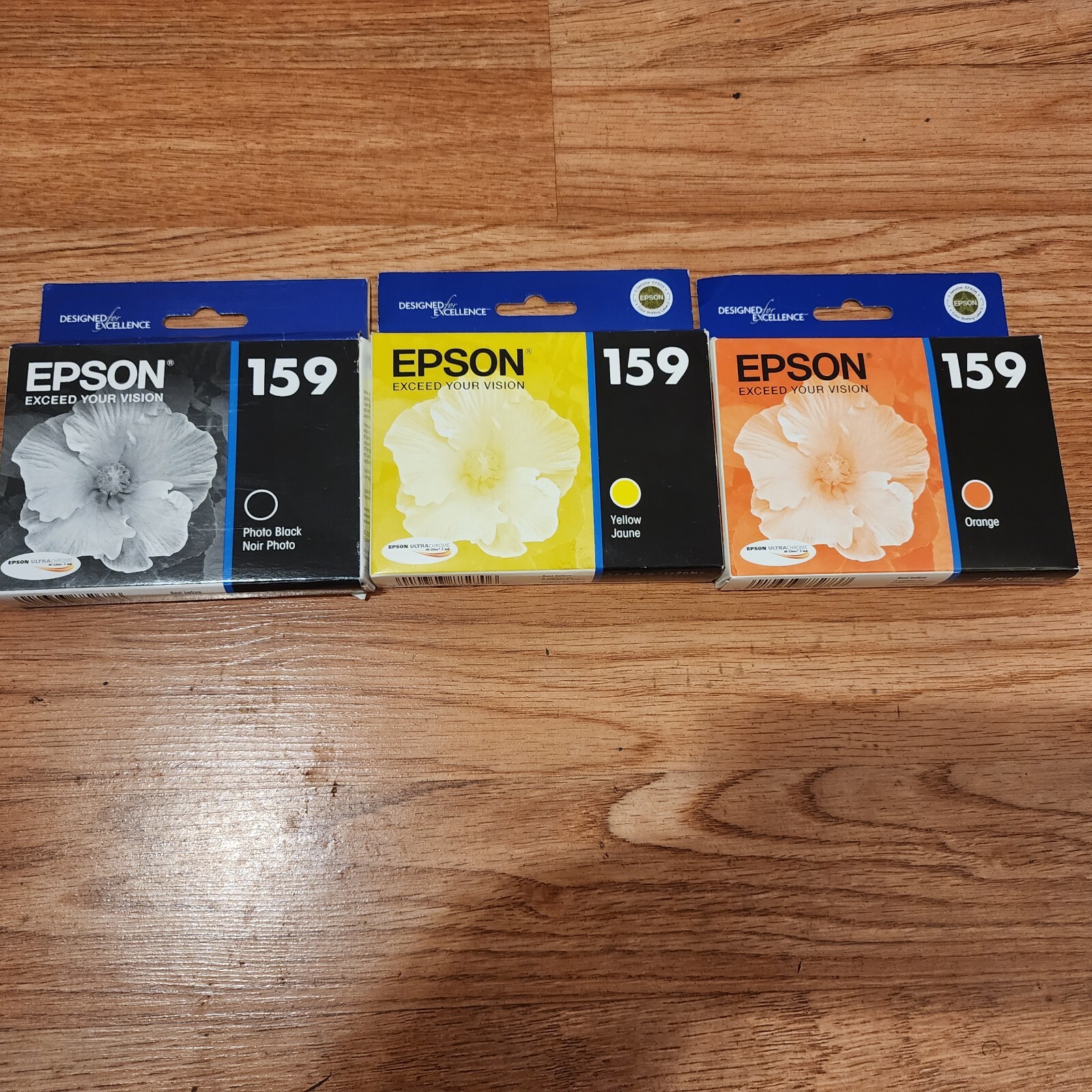 LOT of (3) Epson 159 T159120 T159420 T159920 Ink Cartridges / EXPIRED ...