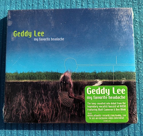 GEDDY LEE - My Favorite Headache - CD - BRAND NEW/STILL SEALED - RARE ...