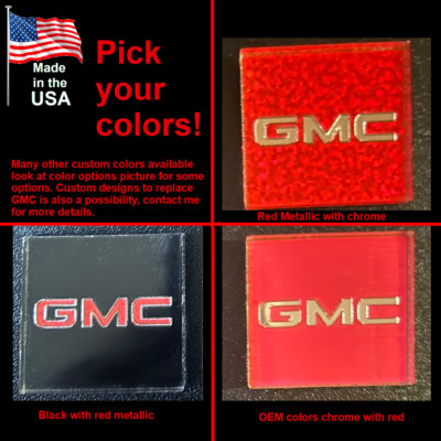 GMC Caballero 80 81 82 83 84 85 86 87 YOUR COLORS custom hood ornament ...