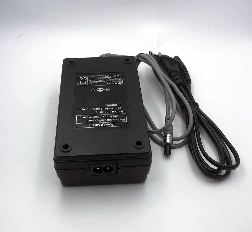 NEW TOPCON BC-20CR charger FOR TOPCON BT-24Q BT-30Q 2 pin charger | eBay