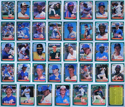 1987 Donruss The Rookies Baseball Cards Complete Your Set You U Pick 2 ...