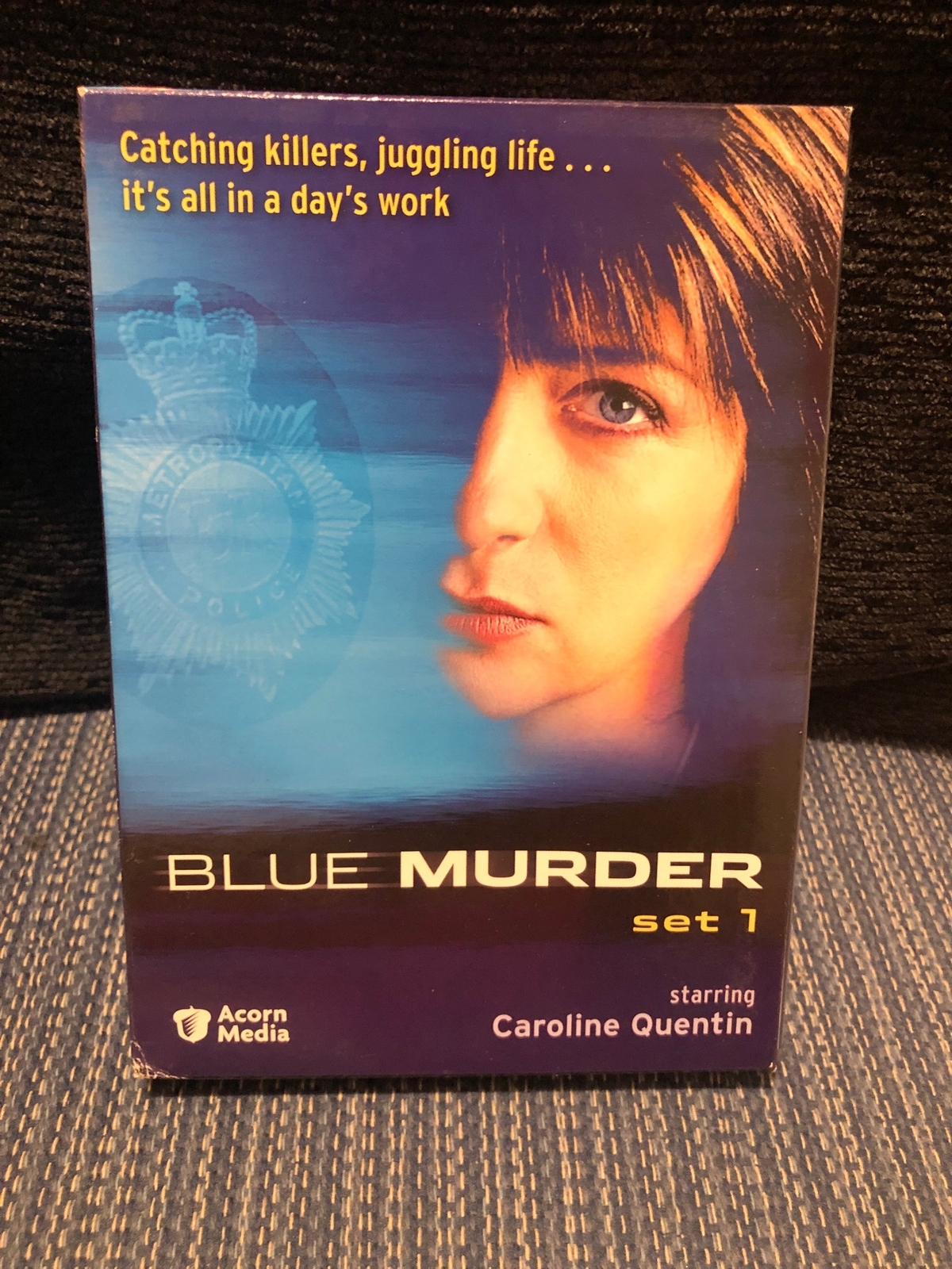 BLUE MURDER Set 1 (3 Disc DVD Set Caroline Quentin, Acorn Media | eBay