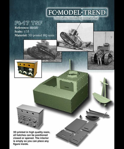 FC Model Trend 1/35 FT-17 TSF for Meng kit | eBay