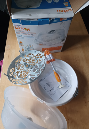 Munchkin Latch Microwave Steriliser Kit no feeding bottles | eBay UK