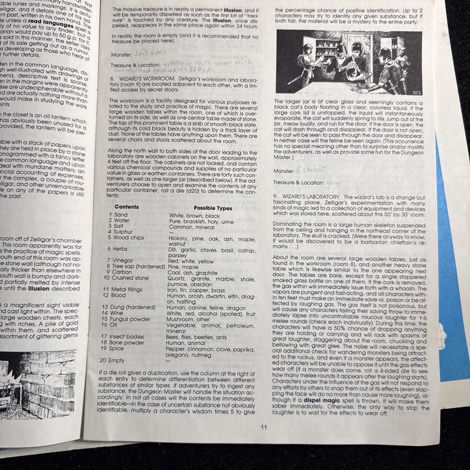 Dungeons & Dragons Module B1 In Search of the Unknown TSR 9023 | eBay