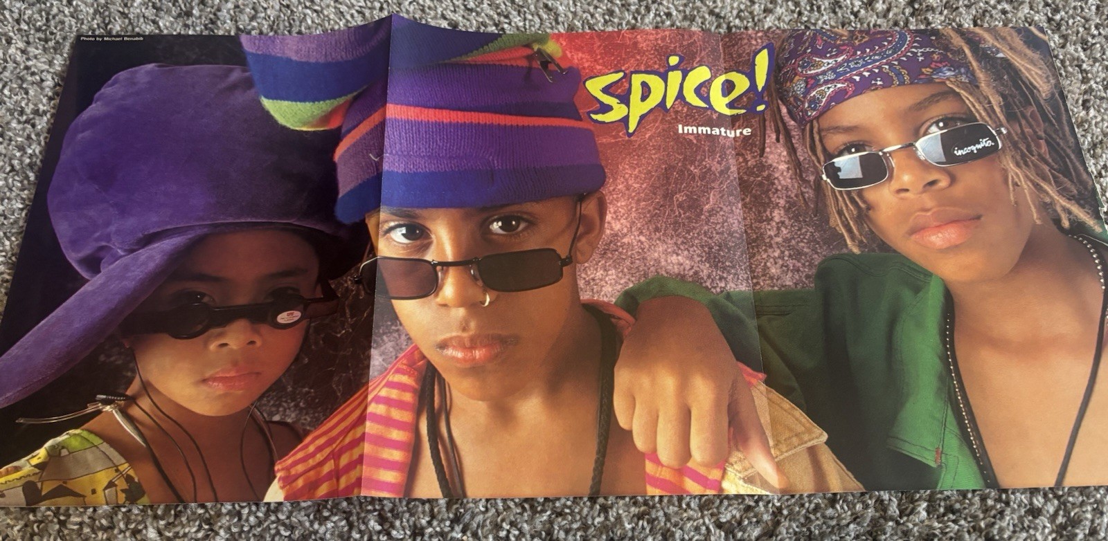 SUPER RARE 90s R&B TRIO ORIGINAL IMMATURE IMX SPICE MAGAZINE CLIPPING ...