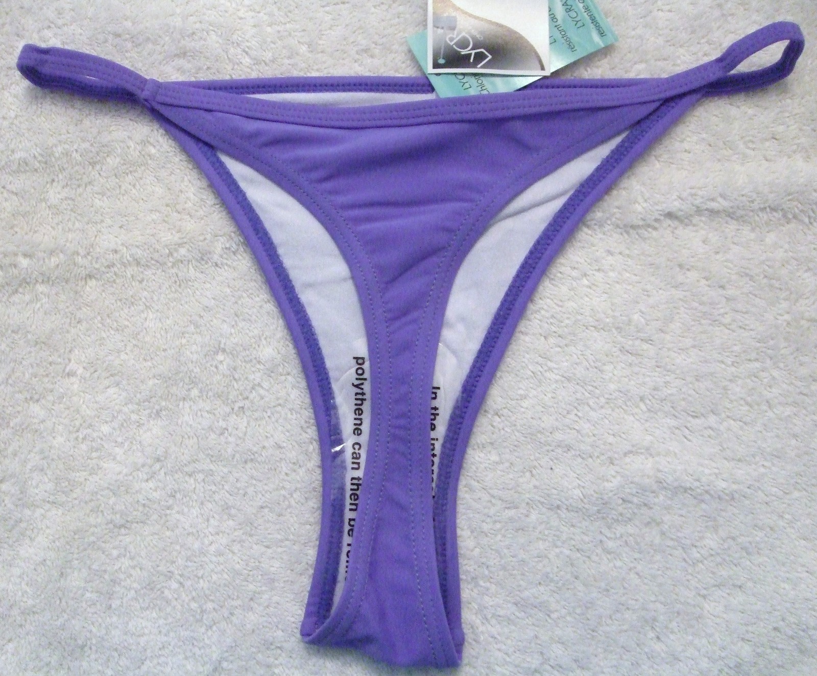SWIMWEAR BIKINI THONG BOTTOMS AVAILABLE IN PINK OR BLUE OR PURPLE ...