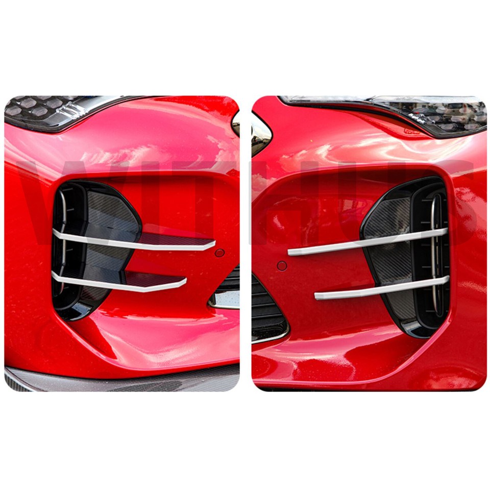 KIA Stinger 2018-22 Front Bumper Devil's Claw Canard Wing V1 / L+R Set ...