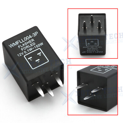 3-Pin EP28 Flasher Relay Fix Chevrolet LED Turn Signal Lamps Warning ...