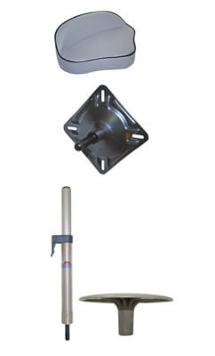 Boat Stand Up Pro Seat & Hi-Lo Pedestal Seat, Adjustable Post, Mount ...
