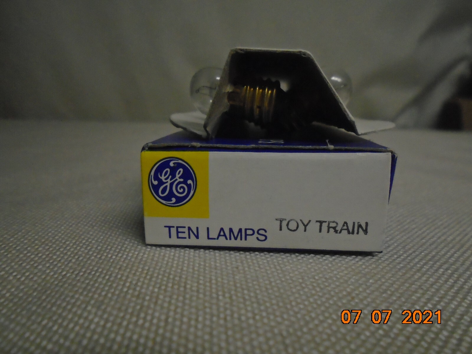 LIONEL GE BOXED 1449 "TOY TRAIN" 14V LIGHT BULBS SCREW BASE 10 PER BOX ...