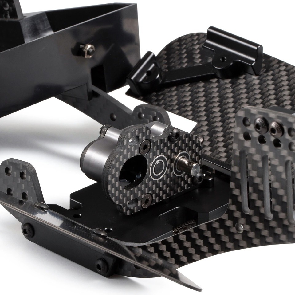 Portal Transmission Tiny Gearbox w/ Slipper Pad for 1/10 RC Crawler ...