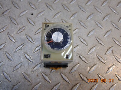 ANV ELECTRIC H3M-C MULTI-RANGE TIMER with SOCKET BASE 6 SEC - 6 MIN | eBay