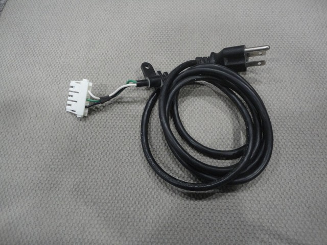 LG TV Power Cord Cable E55349 Original Genuine 90 Degree for sale ...