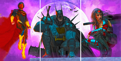 ABSOLUTE BATMAN 7TH SUPERMAN 5TH WONDER WOMAN 6TH PRINT #1 MARK SPEARS ...