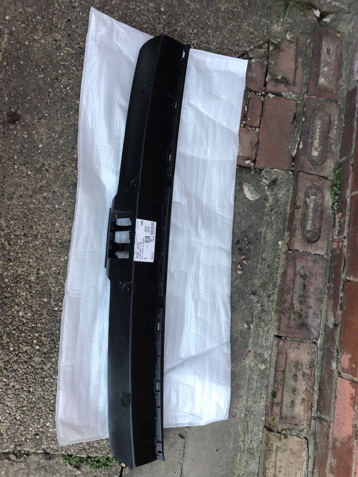 Genuine Mercedes GLC W253 Rear bumper basic carrier A2538851165 | eBay UK