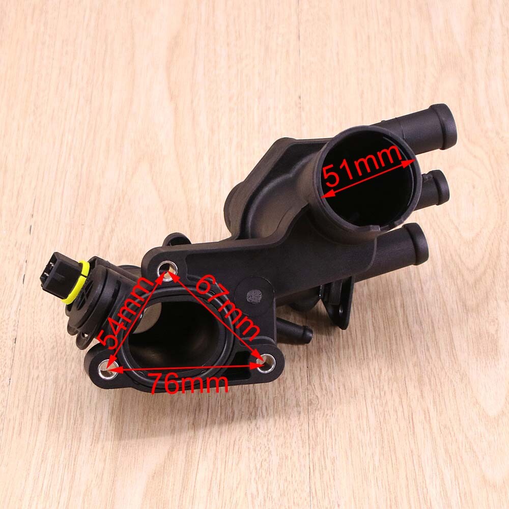 1PC STOCK 1PCS FOR VW Caddy MK II Golf MK III THERMOSTAT WITH HOUSING ...