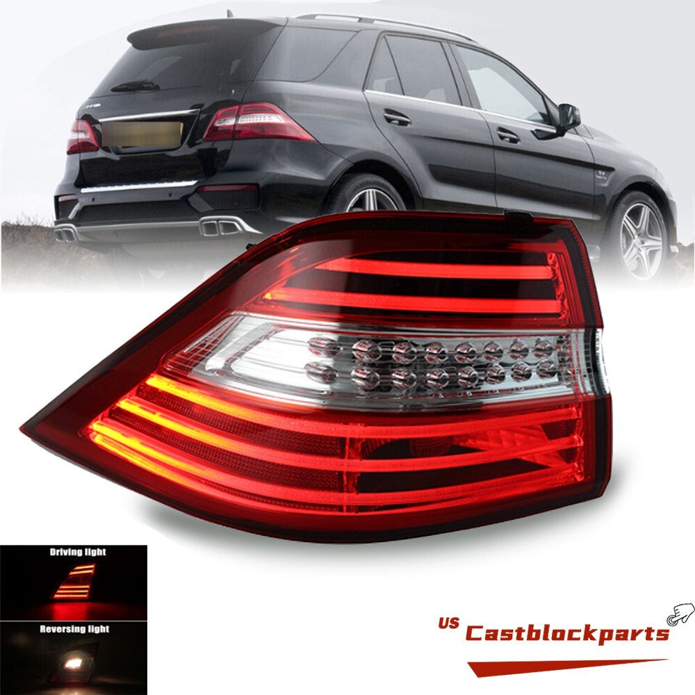 NEW For 12-15 Mercedes Benz W166 ML350 ML550 LED Tail Light Left Outer ...