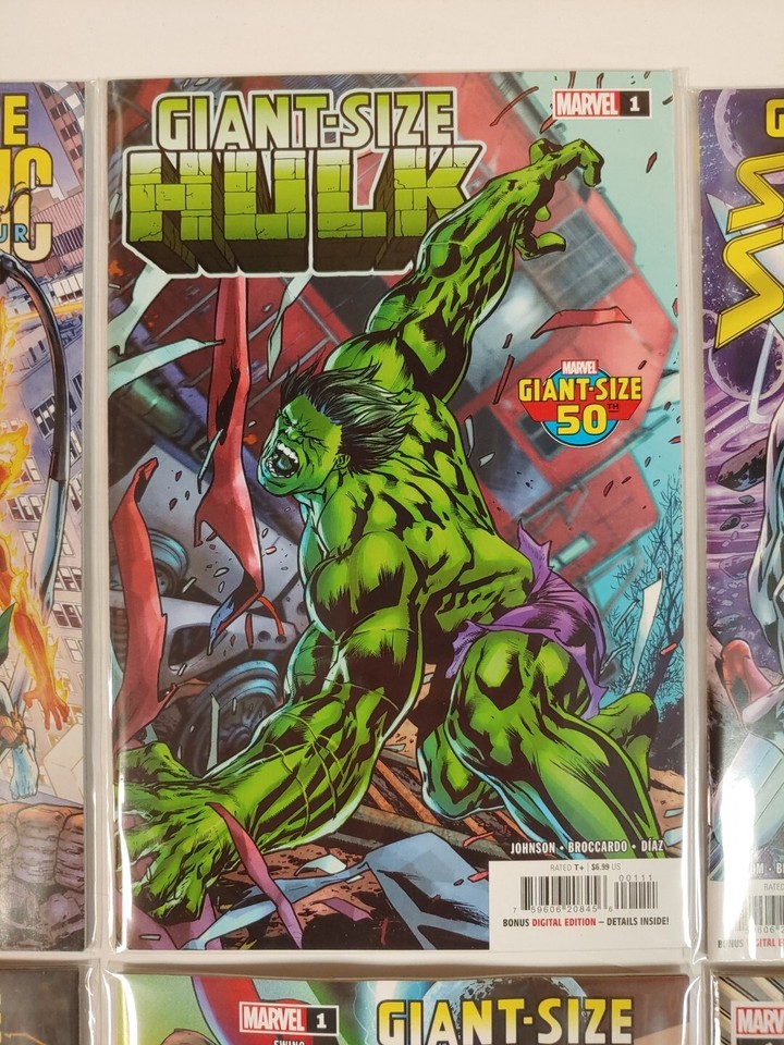 Lot of all 8 Marvel Comics 2024 50th Anniversary Giant-Size #1 One ...